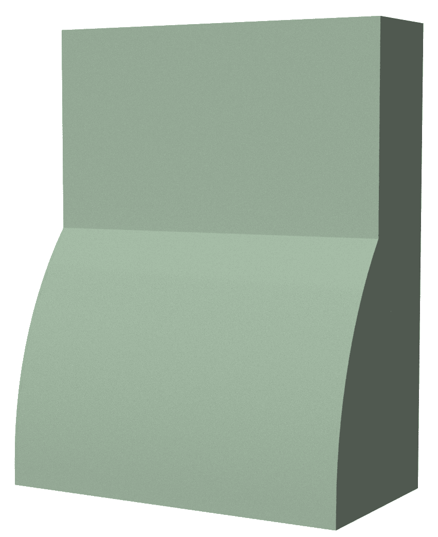 ER500 Series Wood Range Hood - Stanisci Design Wood Hoods