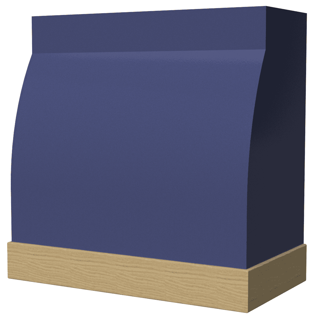 ER600 Series Wood Range Hood - Stanisci Design Wood Hoods